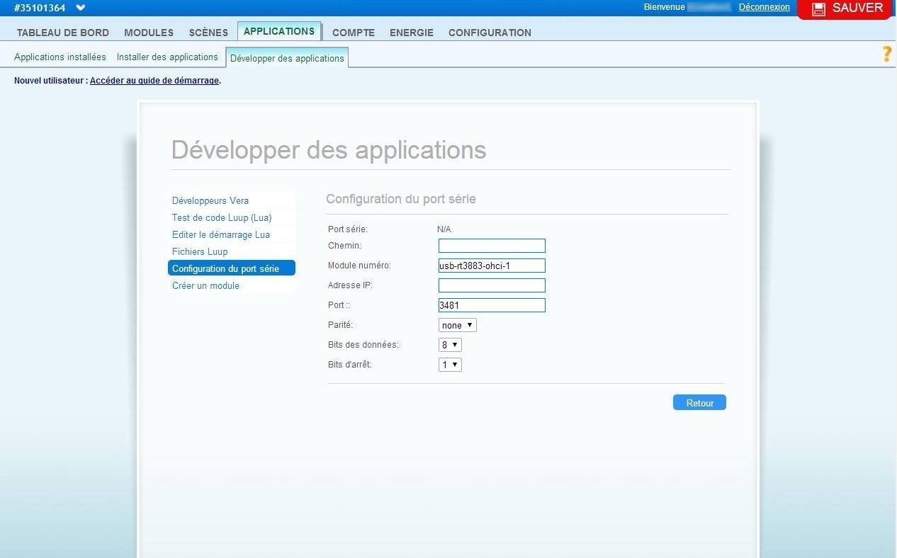 Guide d'utilisation de l'interface RFXtrx433E (RFXCOM 14103) avec la ...