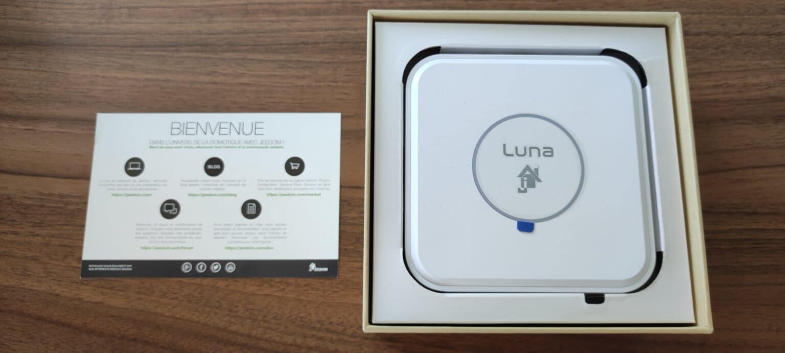 Découverte de la box domotique JEEDOM LUNA version 4G