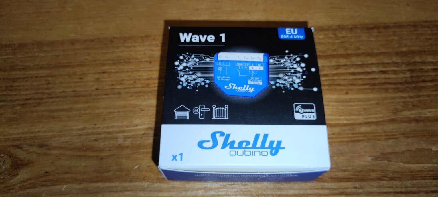 Shelly Qubino Wave 1, un module Z-Wave pas cher et efficace