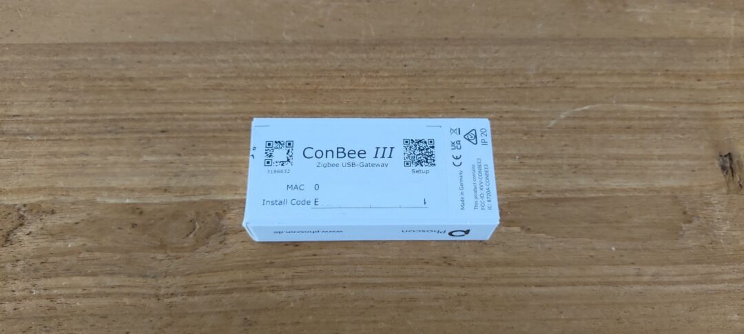 Découverte de la clé Zigbee Conbee 3 Matter over Thread