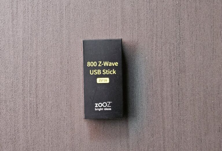 Découverte du dongle USB Z-Wave+ série 800 Zooz ZST39